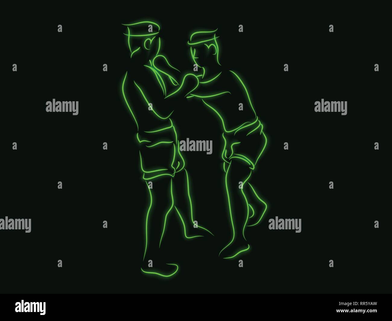 Man graphics drawn on Stock Vector Images - Alamy