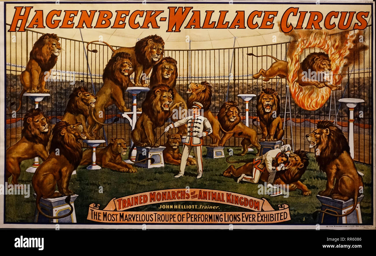 Circus world museum poster hi-res stock photography and images - Alamy