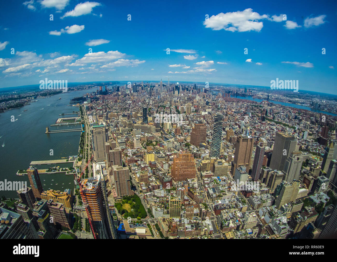View from the Freedom Tower Stock Photo - Alamy