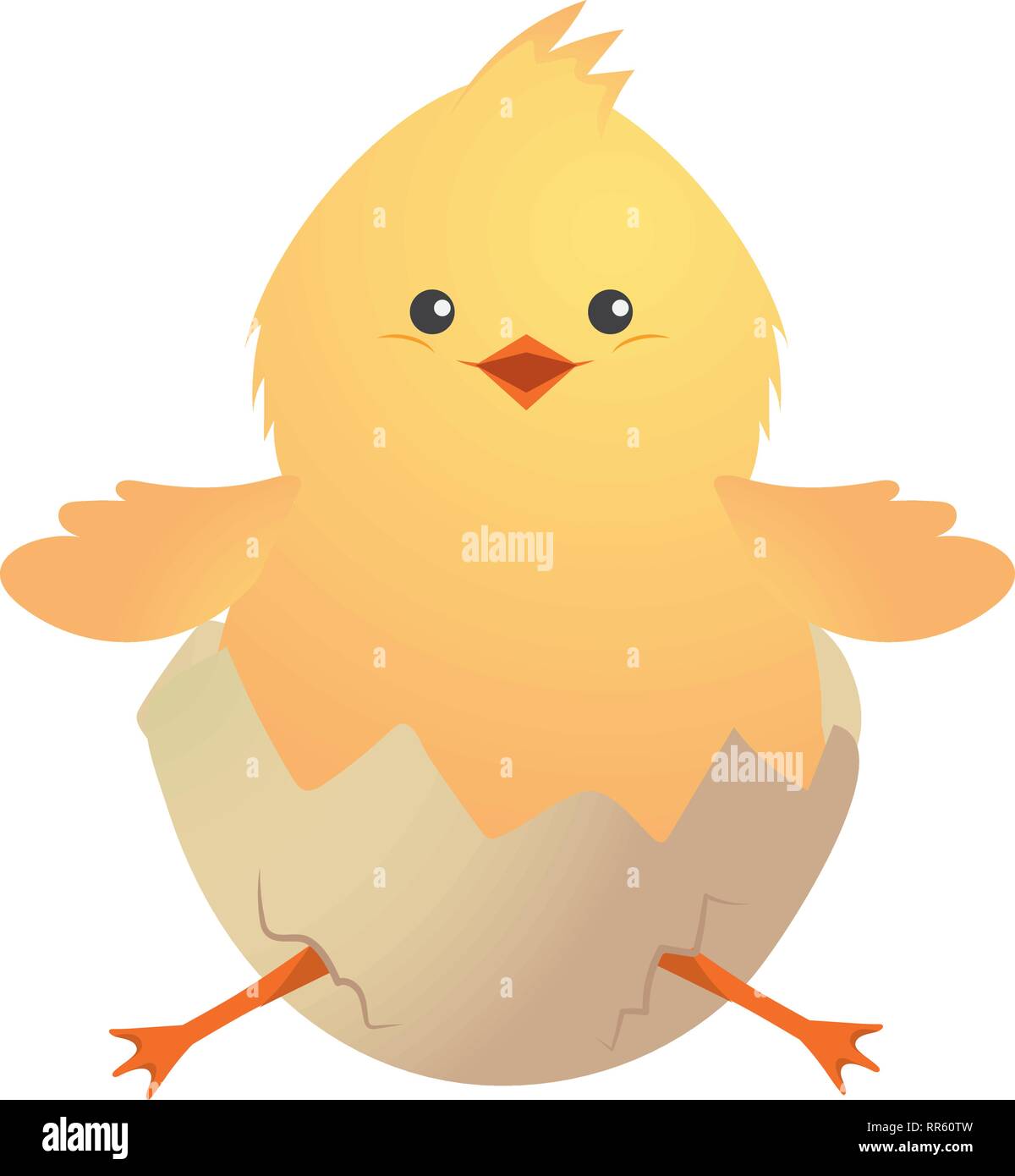 cute chicken cartoon Stock Vector Image & Art - Alamy