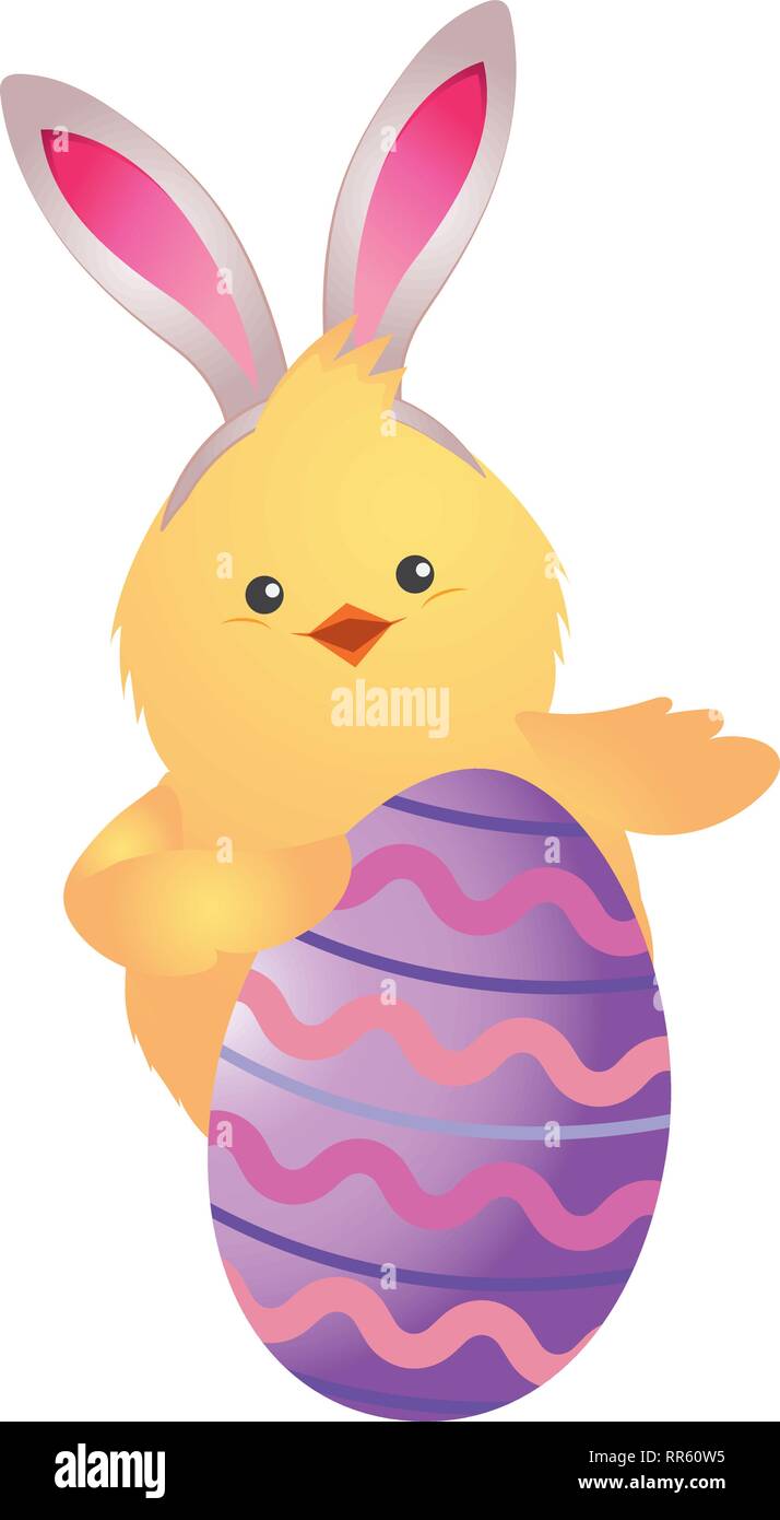 easter chicken cartoon Stock Vector Image & Art - Alamy