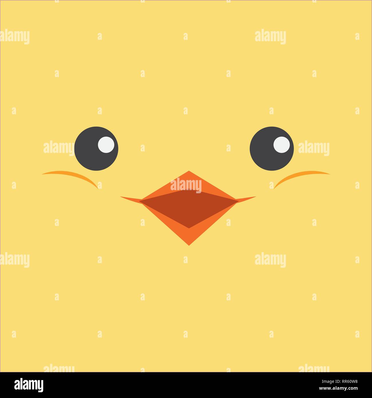 chicken face background cartoon Stock Vector Image & Art - Alamy