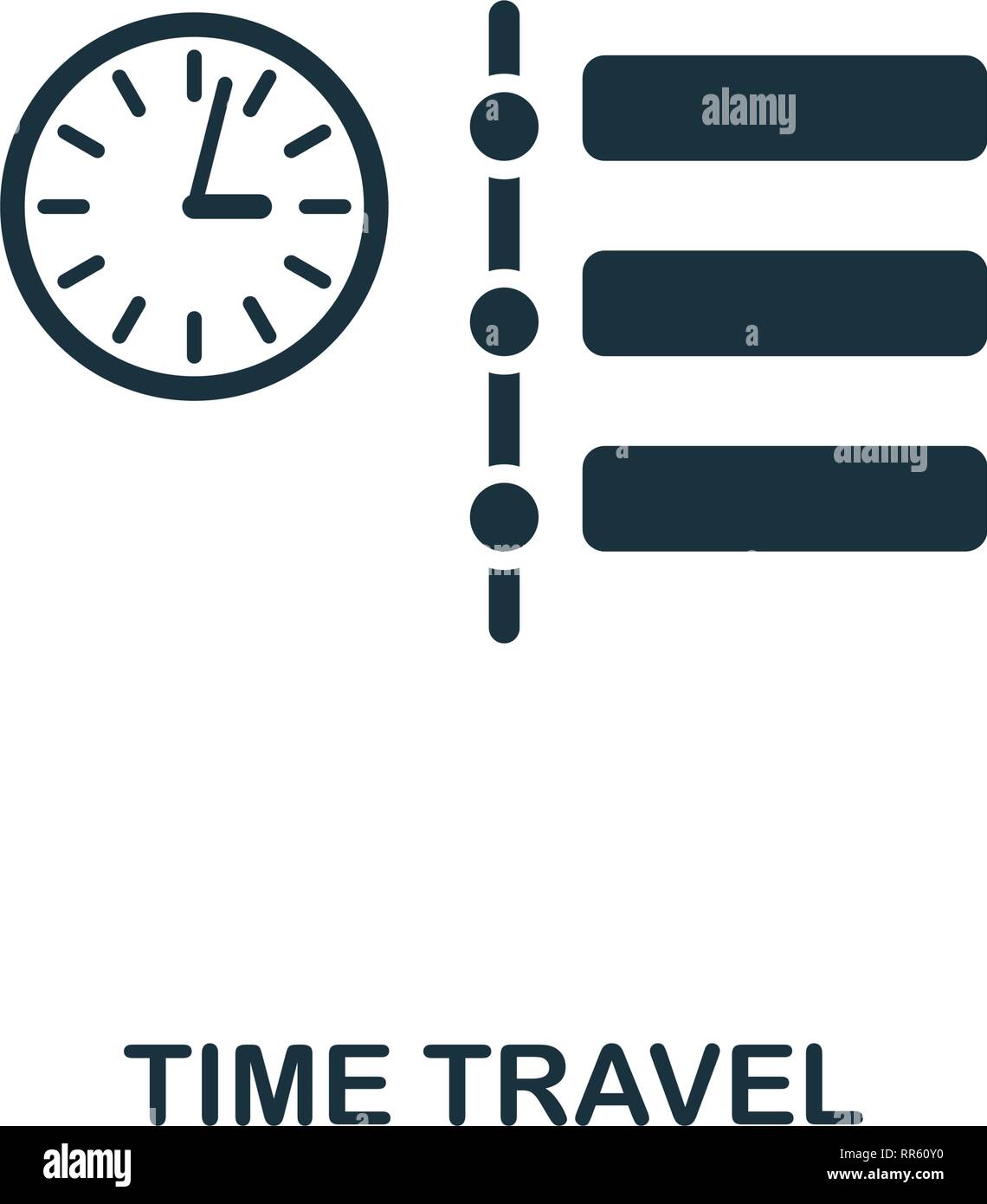 Portal of the clock Stock Vector Images - Alamy