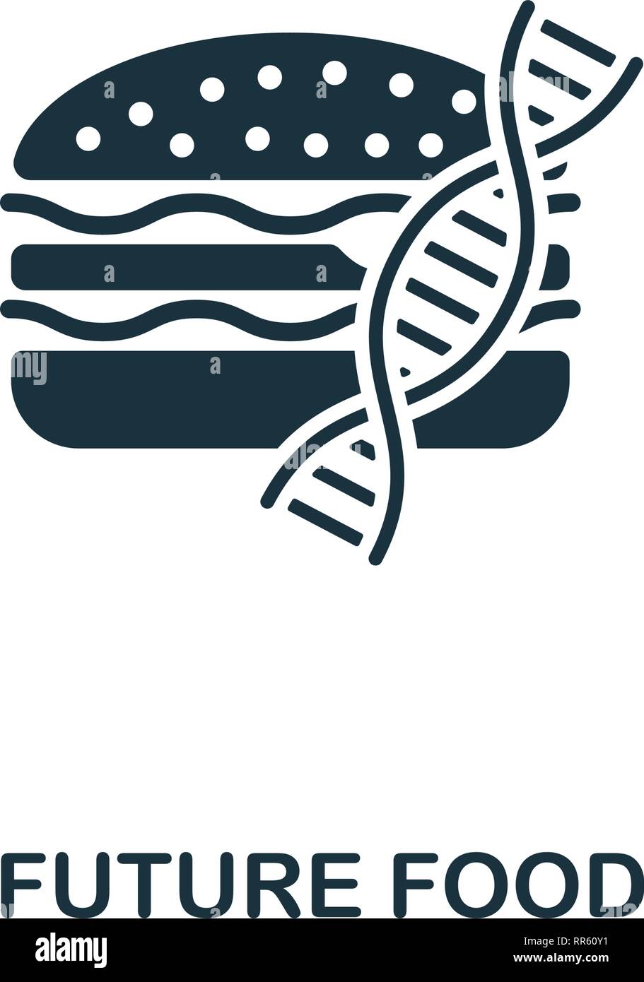 Future Food icon. Premium style design from future technology icons ...