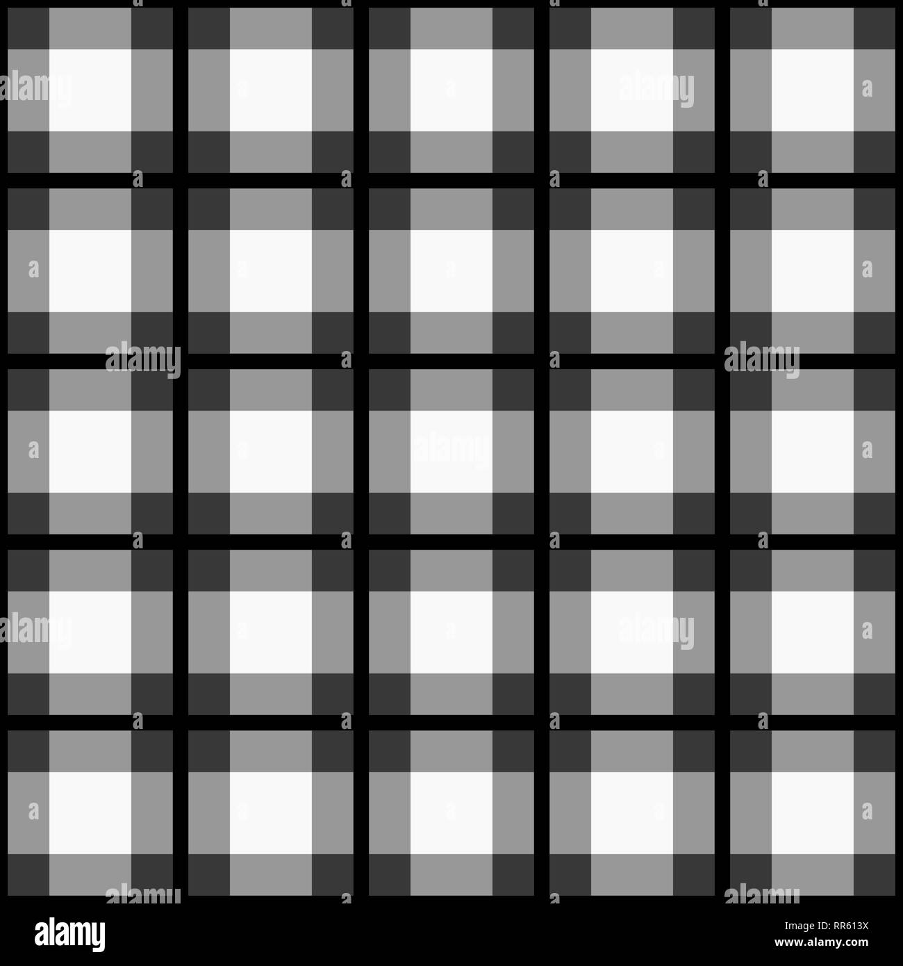 Paper tartan check pattern Black and White Stock Photos & Images - Alamy
