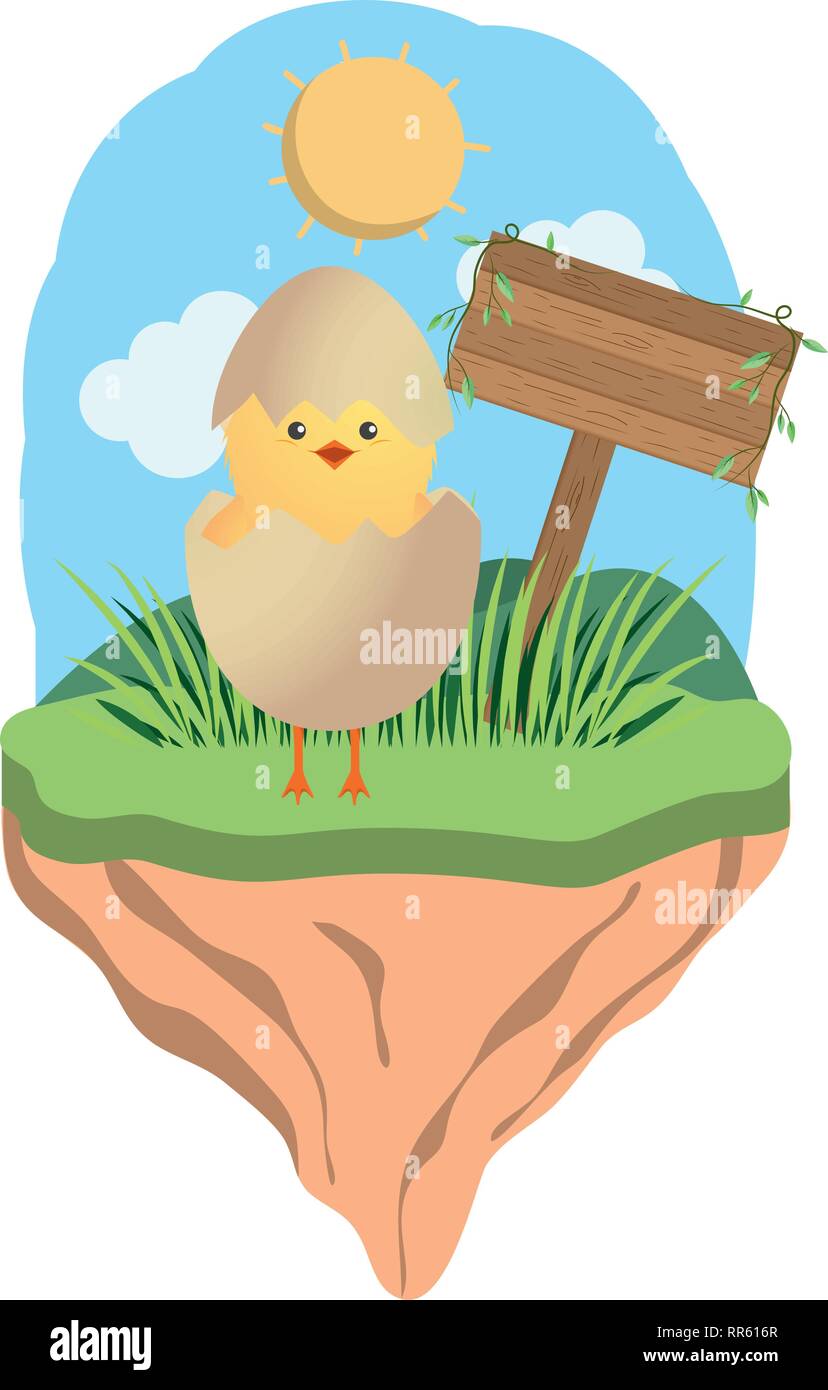 cute chicken cartoon Stock Vector Image & Art - Alamy