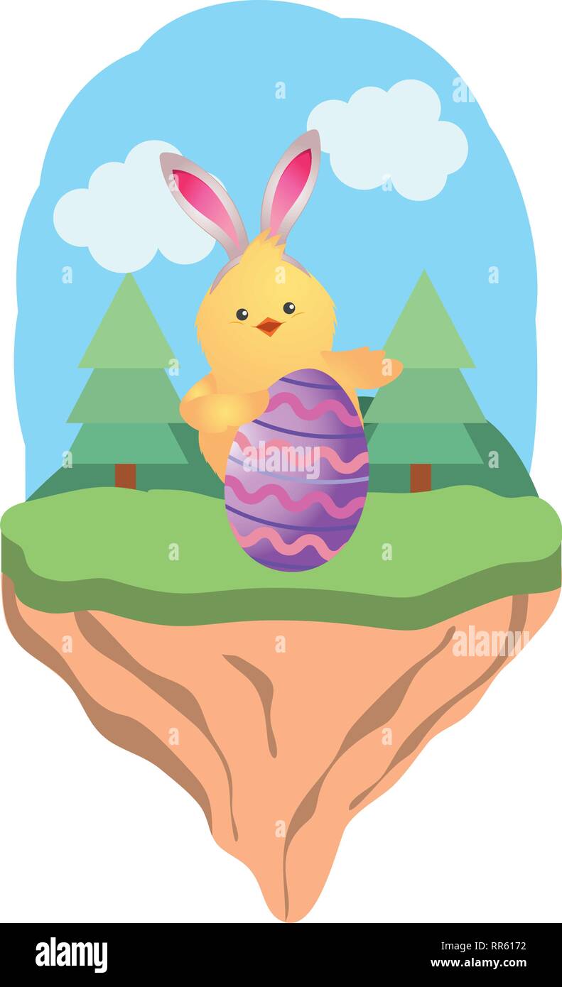 easter chicken cartoon Stock Vector Image & Art - Alamy
