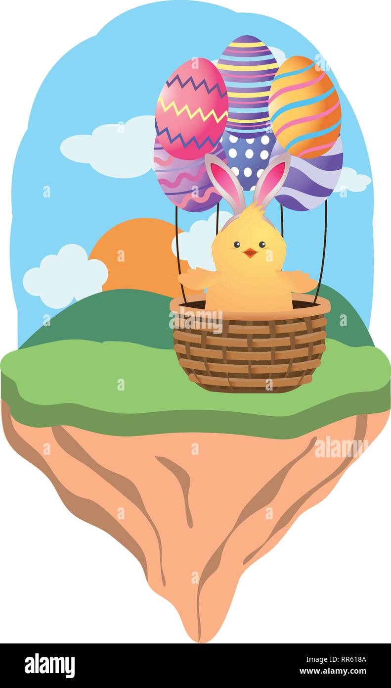 easter chicken cartoon Stock Vector Image & Art - Alamy