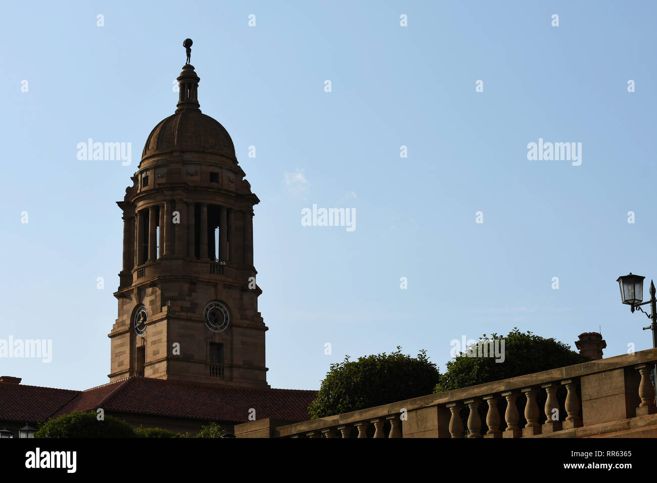 The Union Buildings Of South Africa West Clock Tower Stock Photo - Alamy