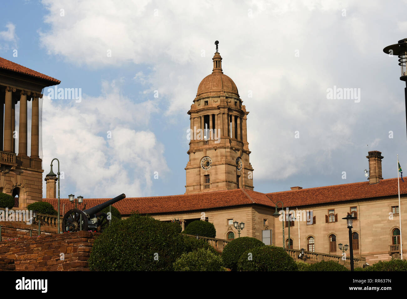 The Union Buildings Of South Africa East Clock Tower Stock Photo - Alamy