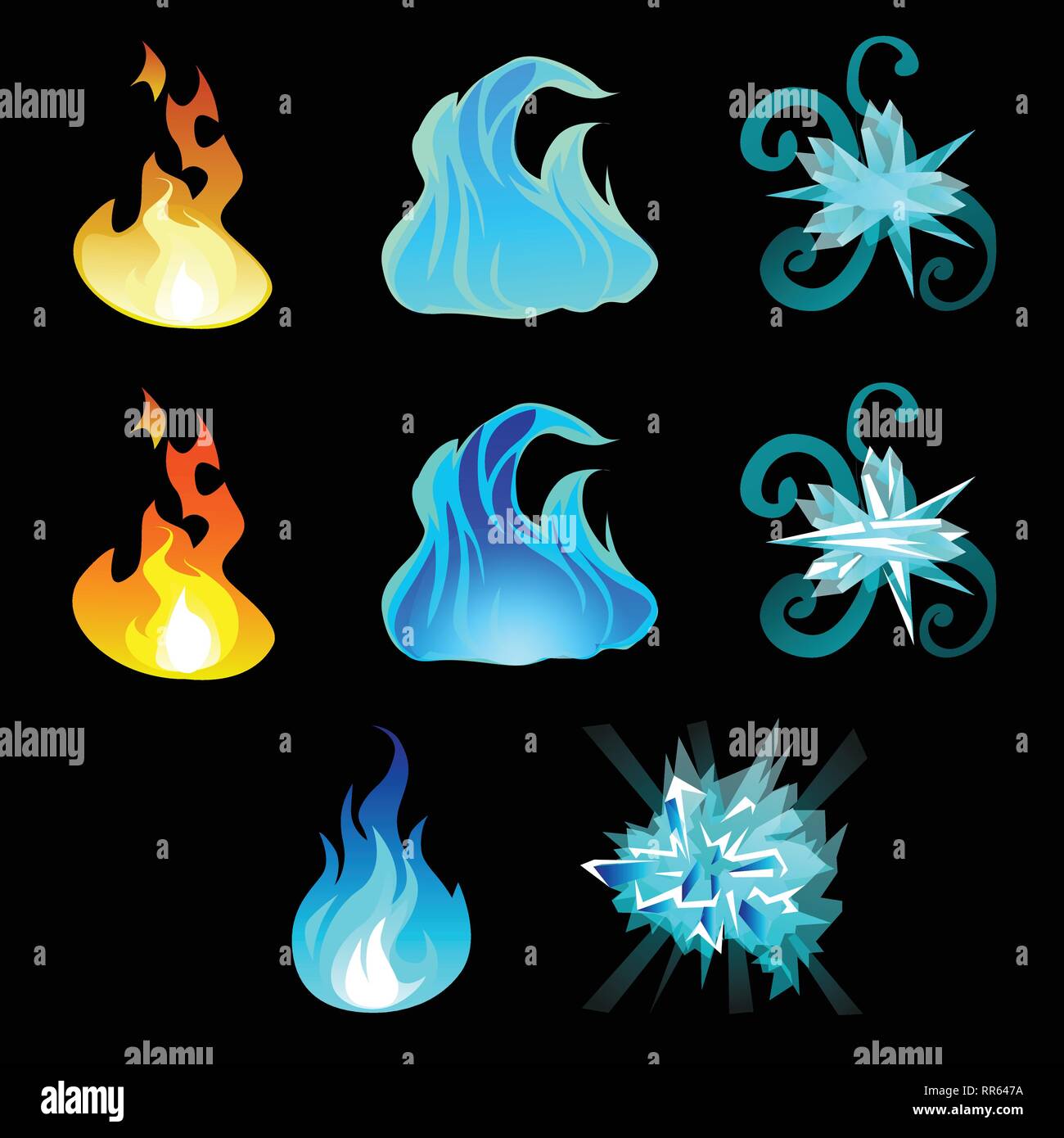 Glare contrast Stock Vector Images - Alamy