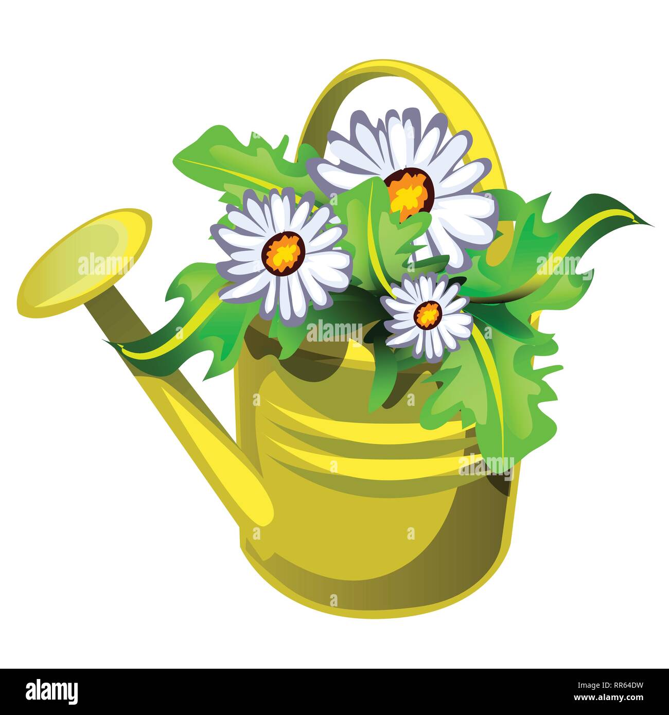 Watering can cartoon High Resolution Stock Photography and Images - Alamy