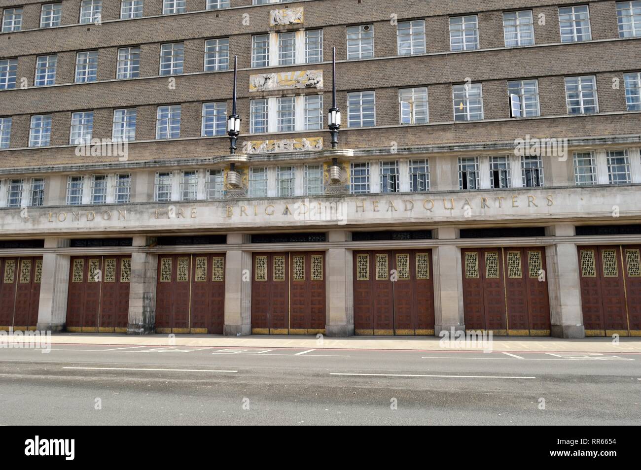 Lambeth fire station hi-res stock photography and images - Alamy