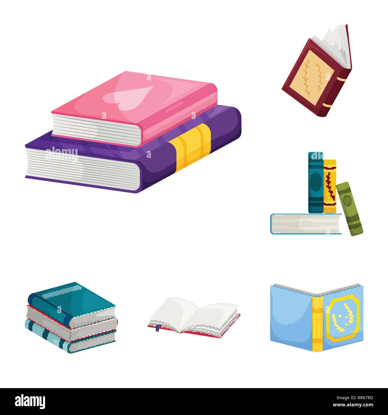 Stack Of Science Textbooks