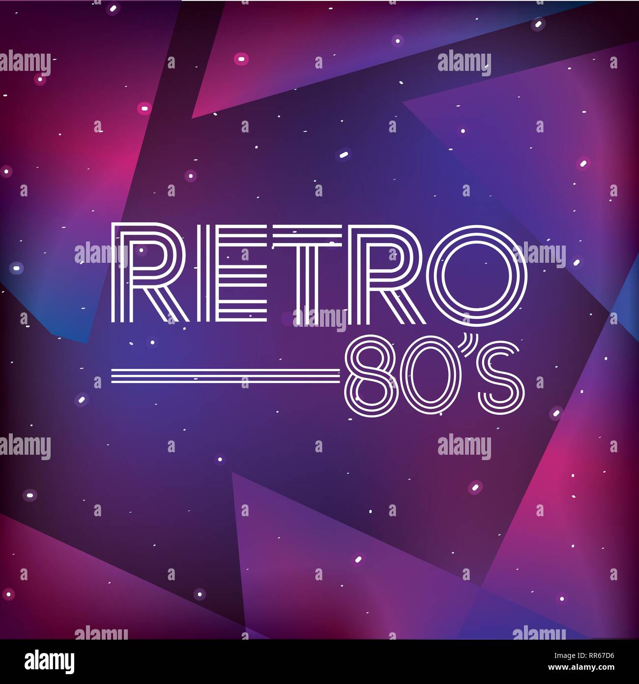 80s retro style word Stock Vector Image & Art - Alamy