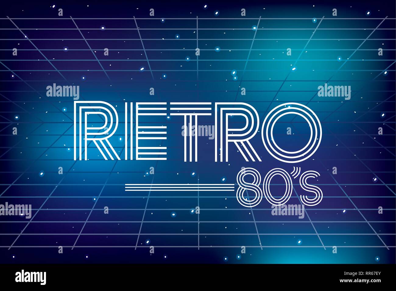 80s retro style word Stock Vector Image & Art - Alamy