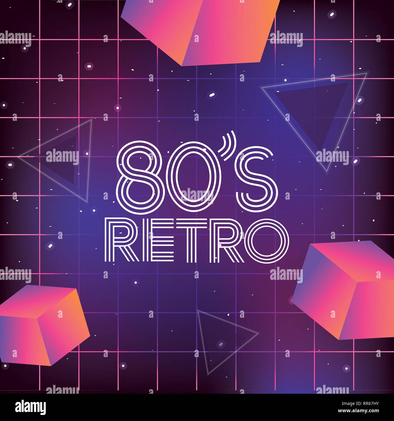 80s retro style hi-res stock photography and images - Alamy