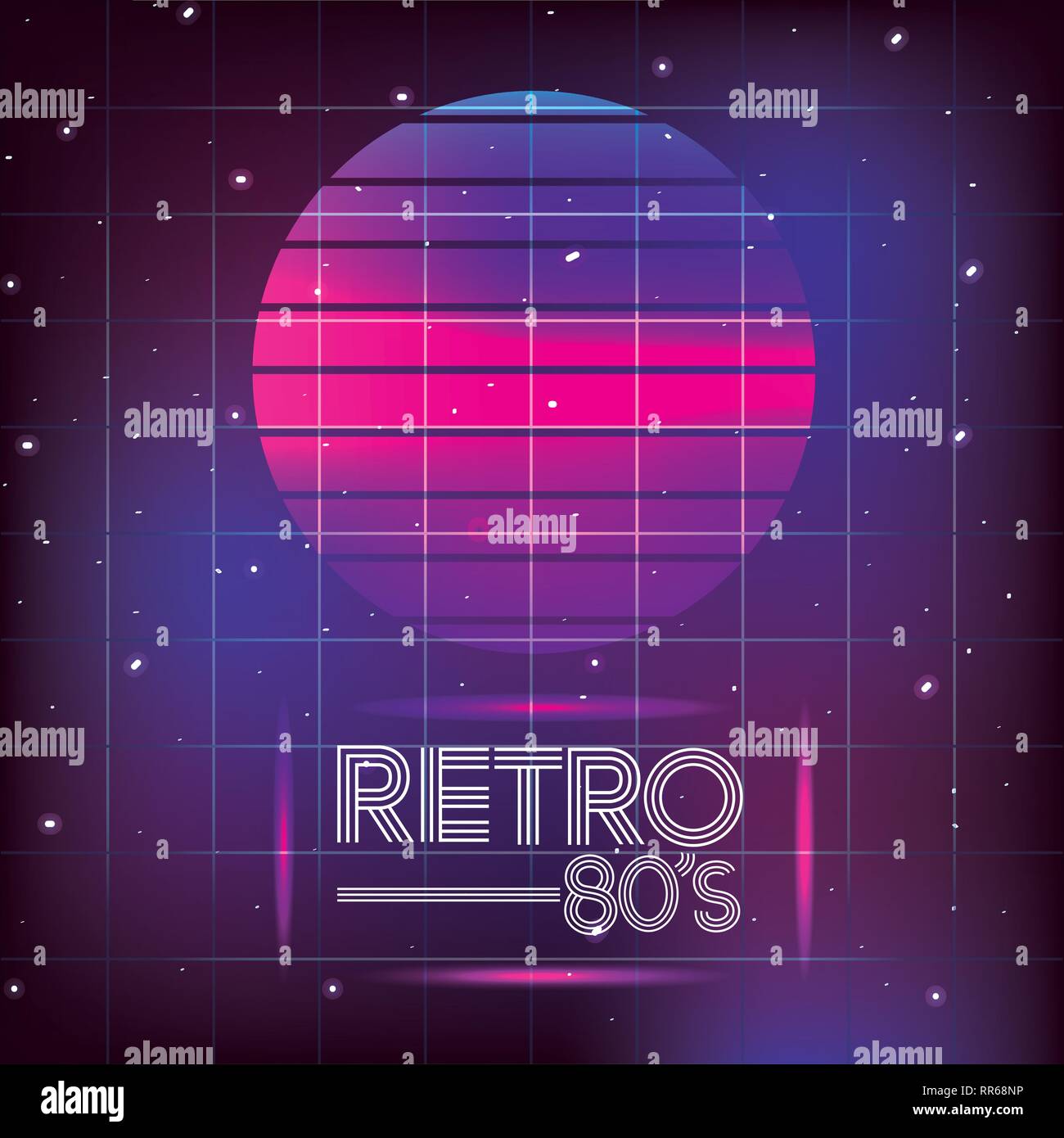 80s retro style word Stock Vector Image & Art - Alamy