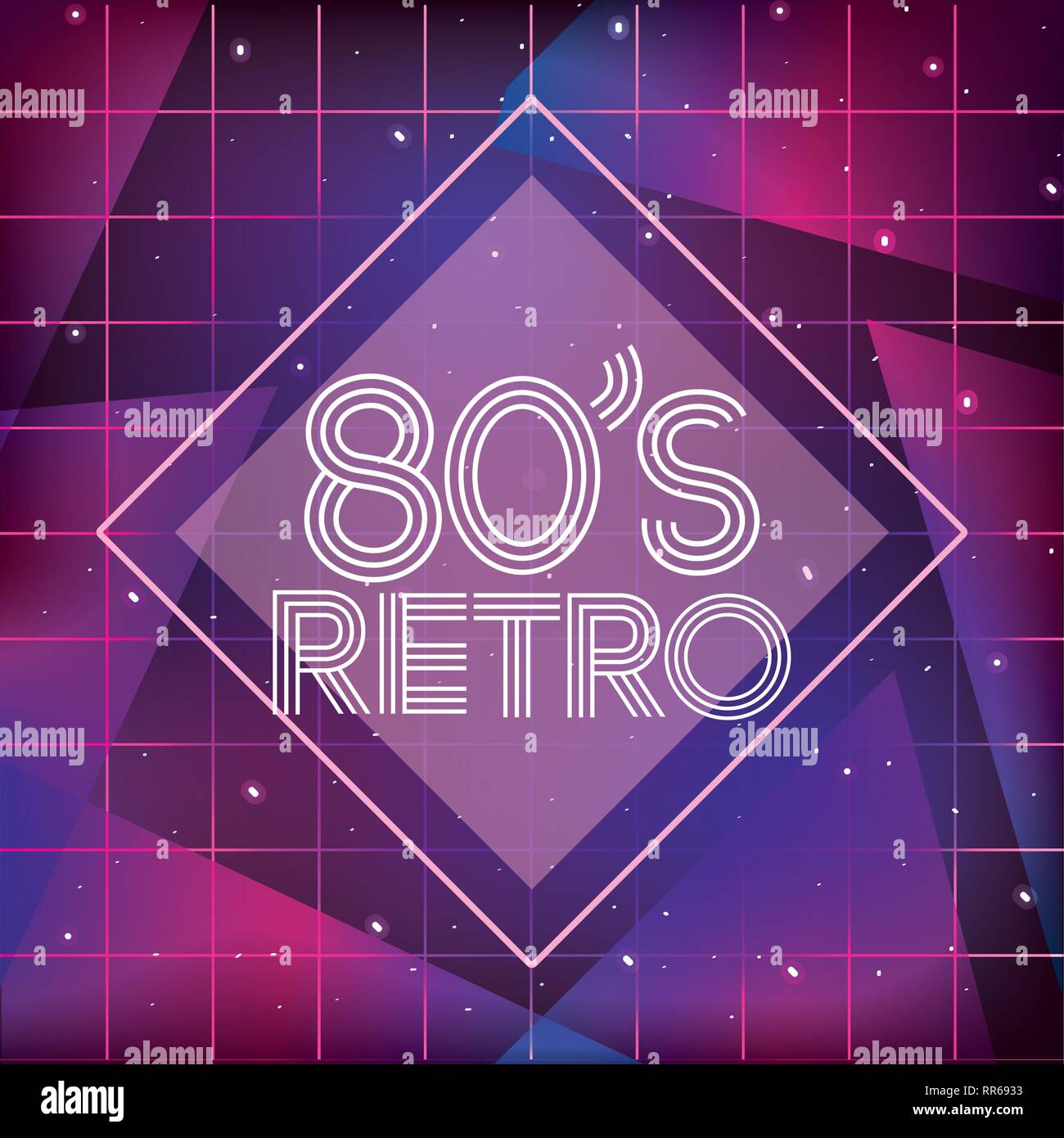 80s retro style word Stock Vector Image & Art - Alamy