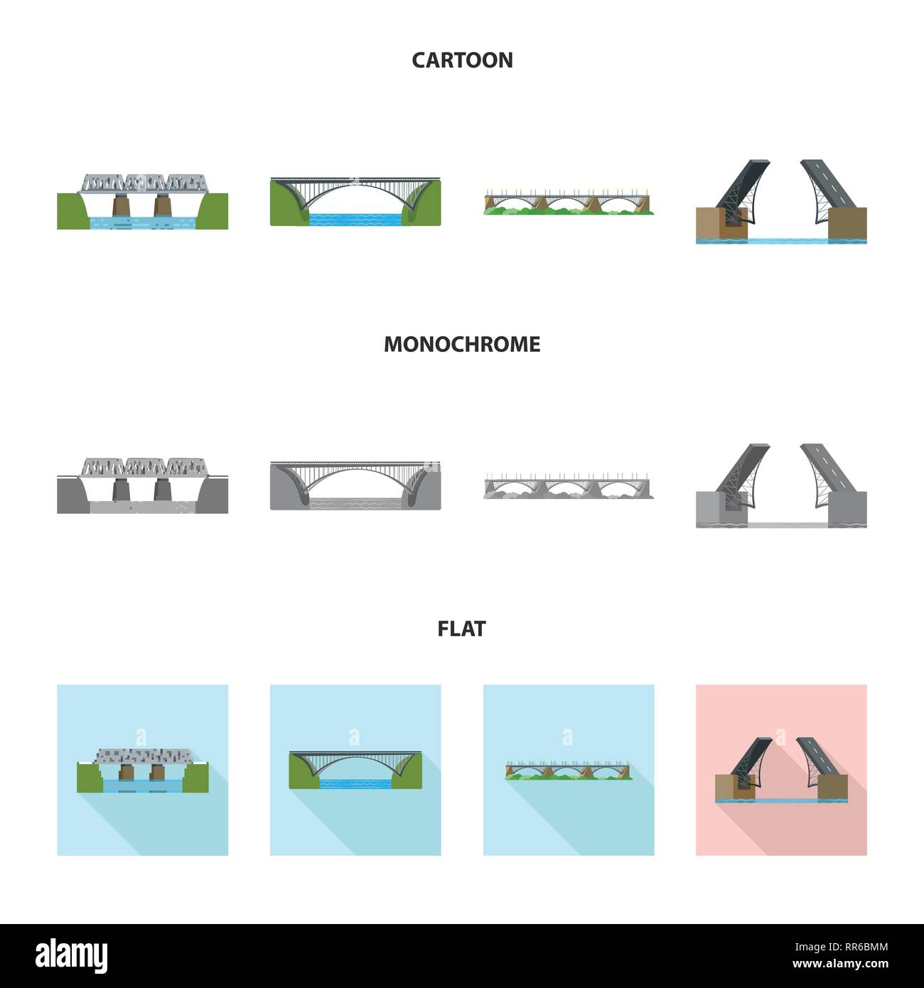 Isolated Object Of Connection And Design Sign Collection Of Connection And Side Vector Icon For