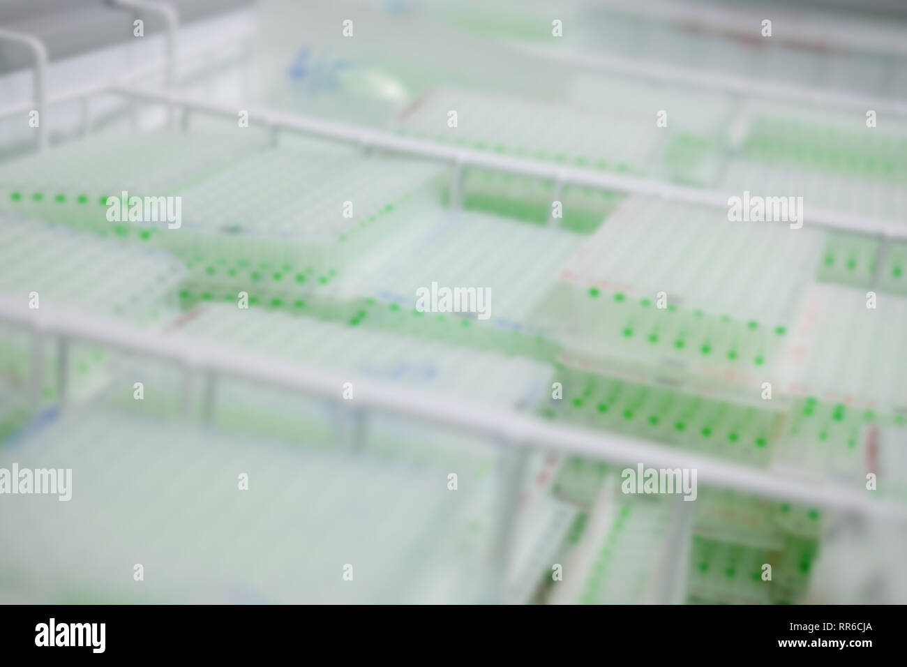 plant DNA sample in scientific biotechnology biiology lab laboratory ...