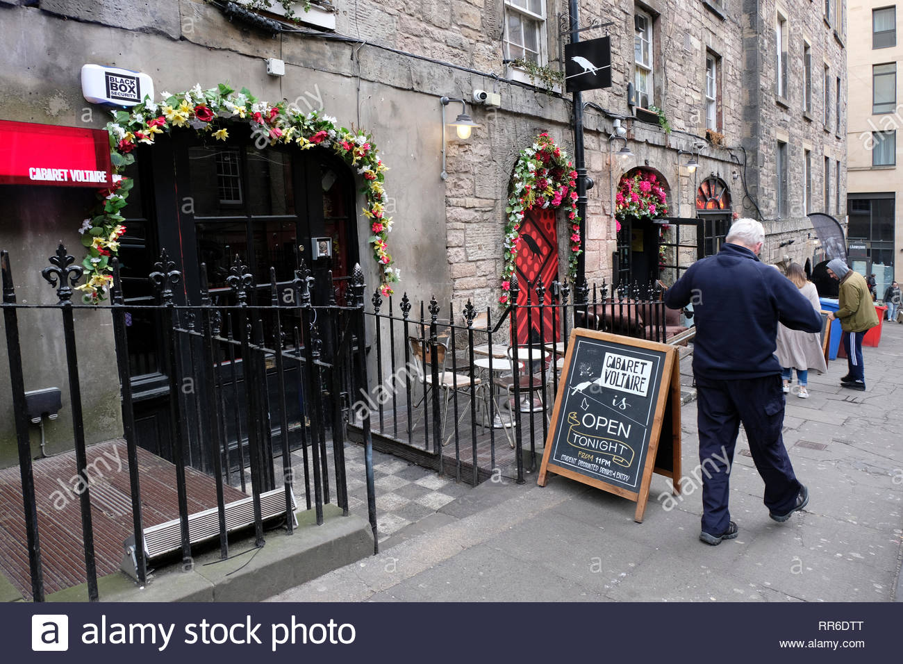 Cabaret Voltaire cafe and club, Edinburgh Scotland Stock Photo - Alamy