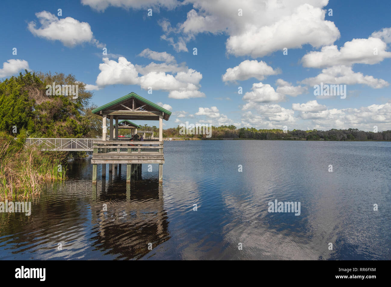 Lake Rousseau Dam & Recreational Area Stock Photo - Alamy