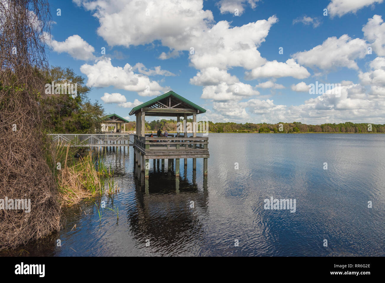 Lake Rousseau Dam & Recreational Area Stock Photo - Alamy