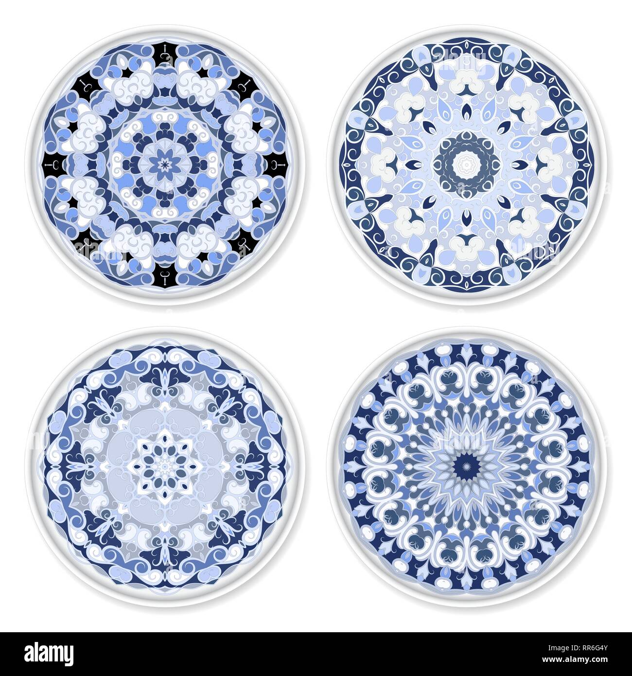 Vintage ceramic Stock Vector Images - Alamy