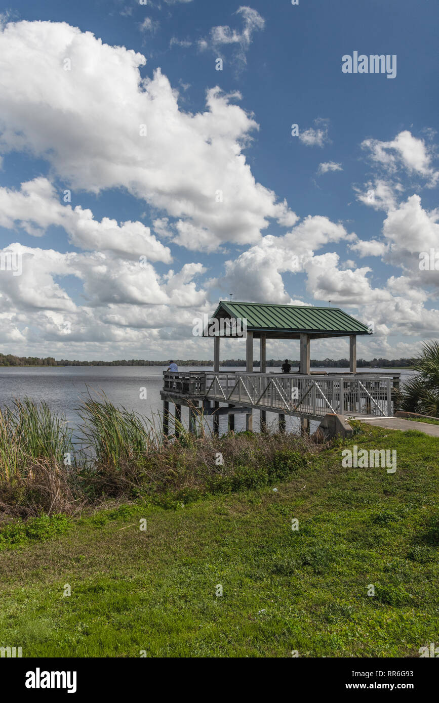 Lake Rousseau Dam & Recreational Area Stock Photo - Alamy