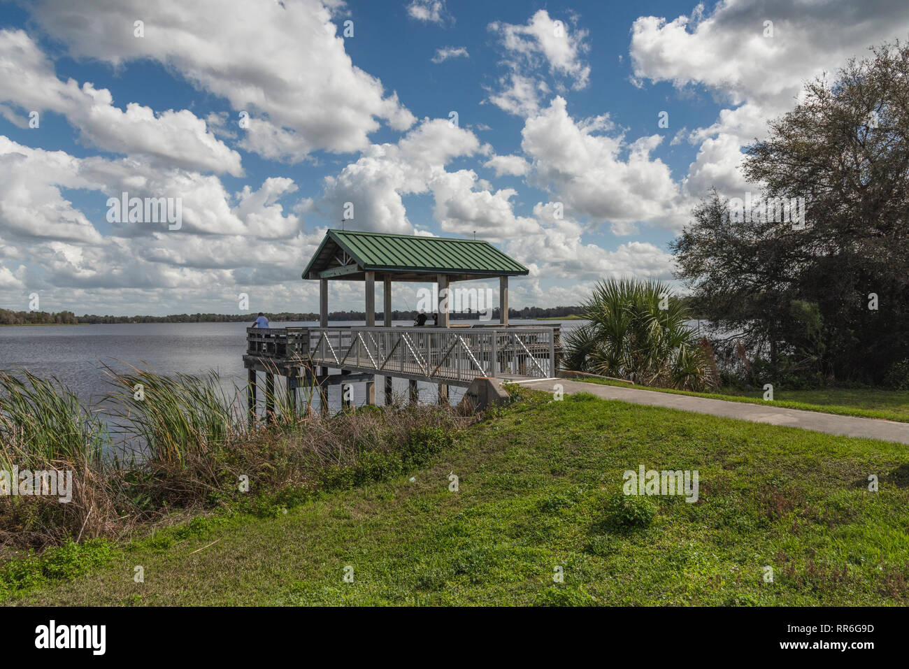 Lake Rousseau Dam & Recreational Area Stock Photo - Alamy