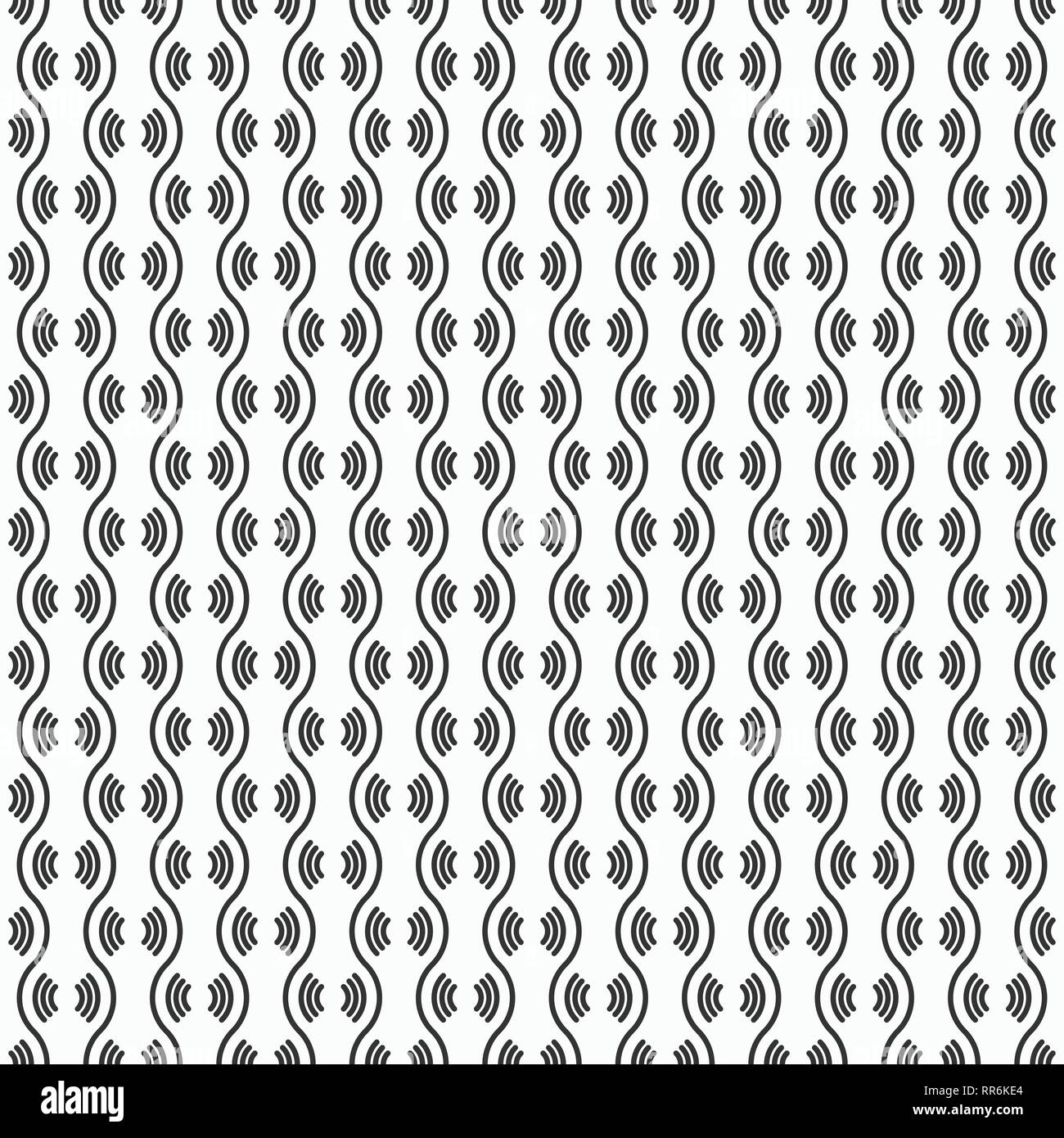 Seamless Curved Lines Pattern Stock Photos & Seamless Curved Lines ...