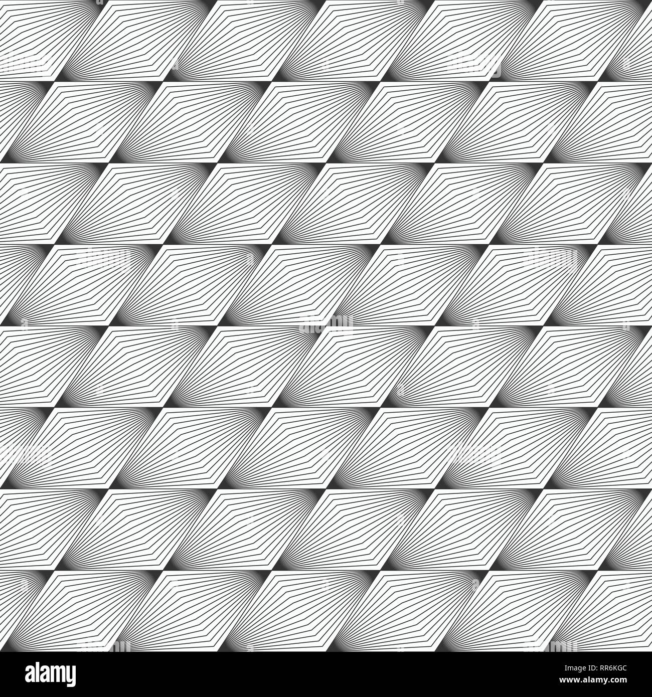 Vector seamless pattern. Modern stylish texture with stripes. Geometric ...