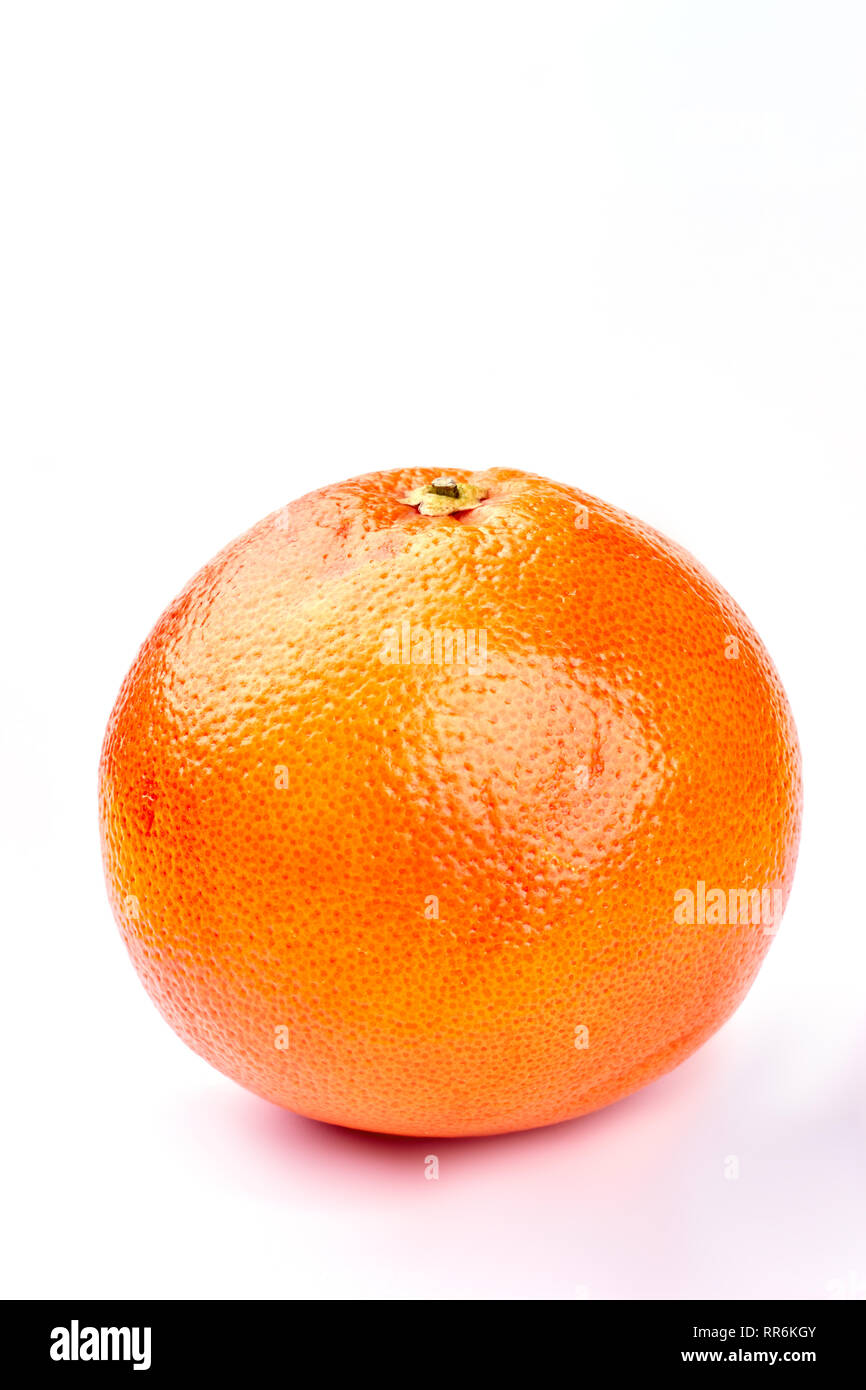 Single whole one fresh grapefruit citrus fruit hi-res stock photography ...