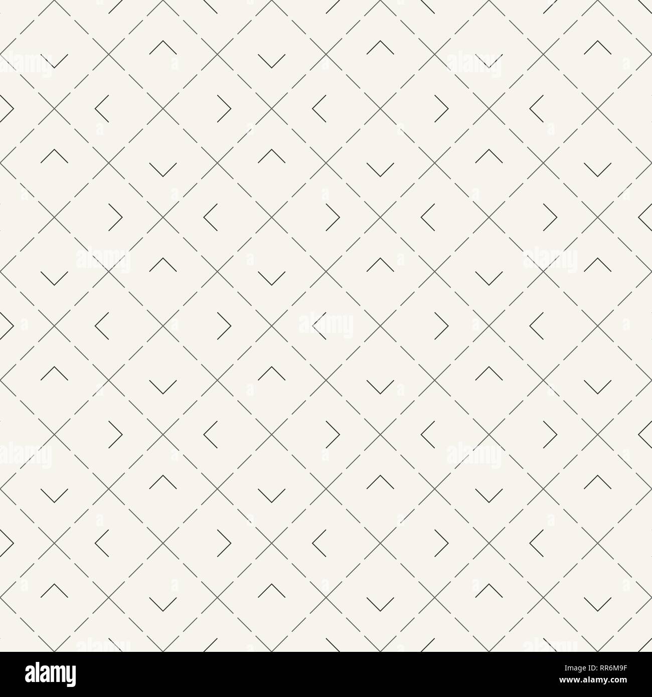 Abstract geometric seamless pattern with dotted lines. Regular ...