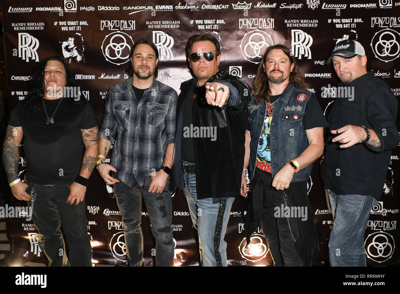 Pre-NAMM Jam with Six Gun Sal at Yost Theater Featuring: Joey Durant ...