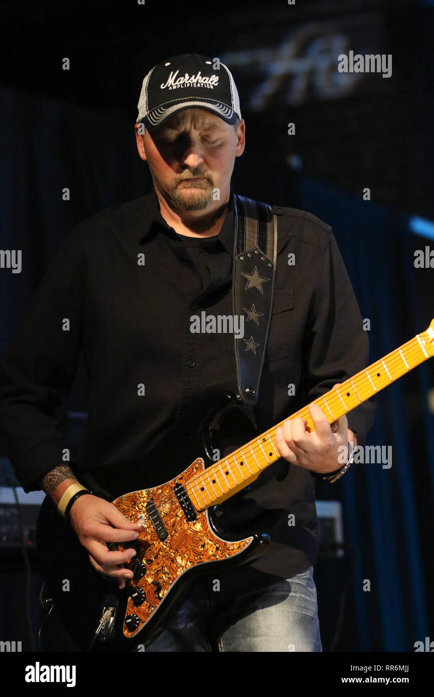Pre-NAMM Jam with Six Gun Sal at Yost Theater Featuring: Dusty Lang ...