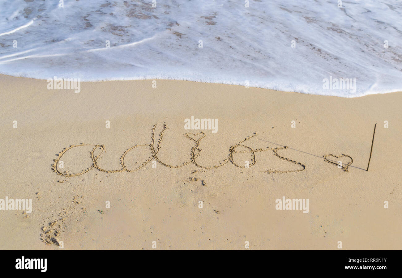 Adios hi-res stock photography and images - Alamy