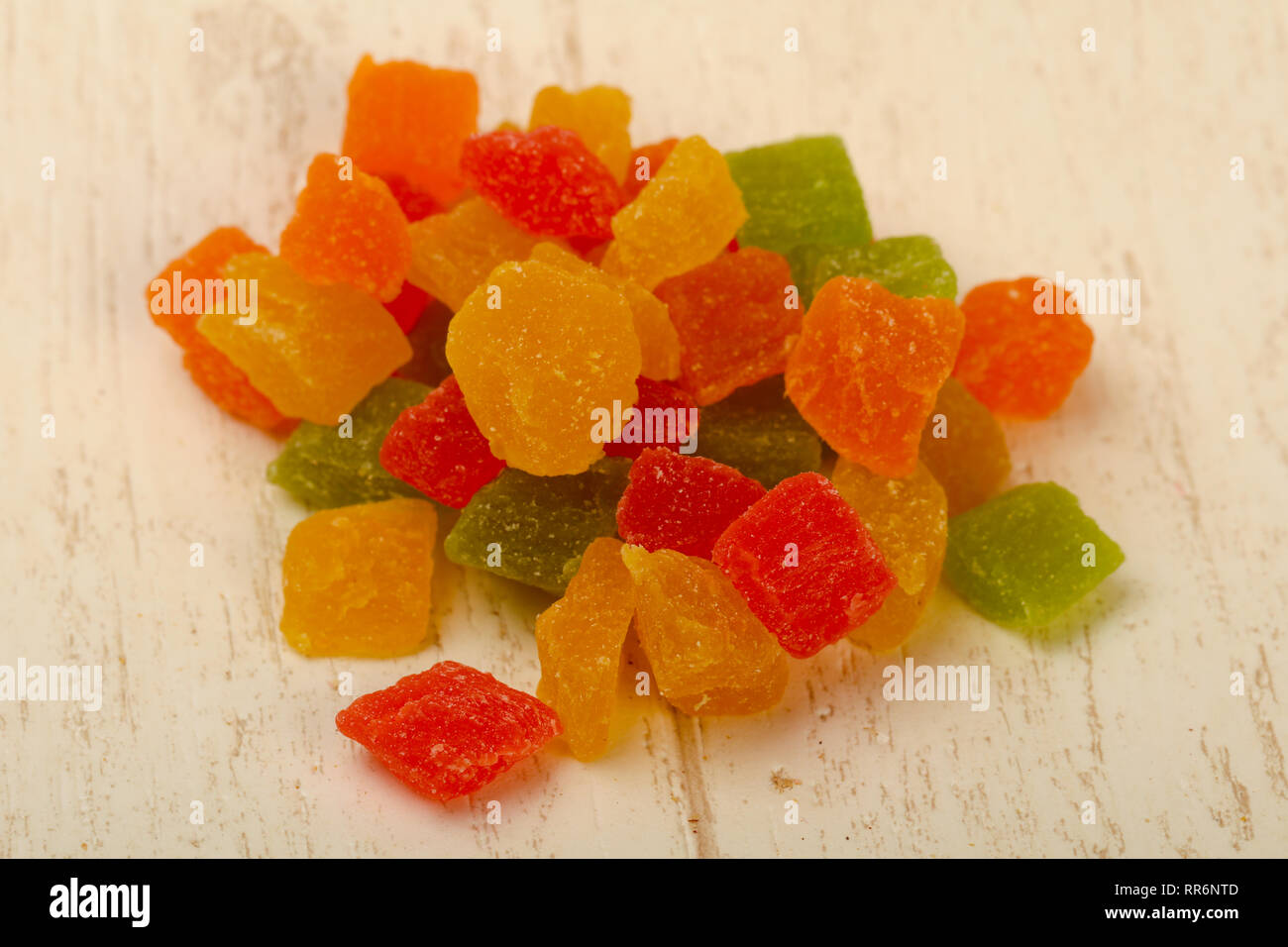 Dry colored pineapple Stock Photo - Alamy