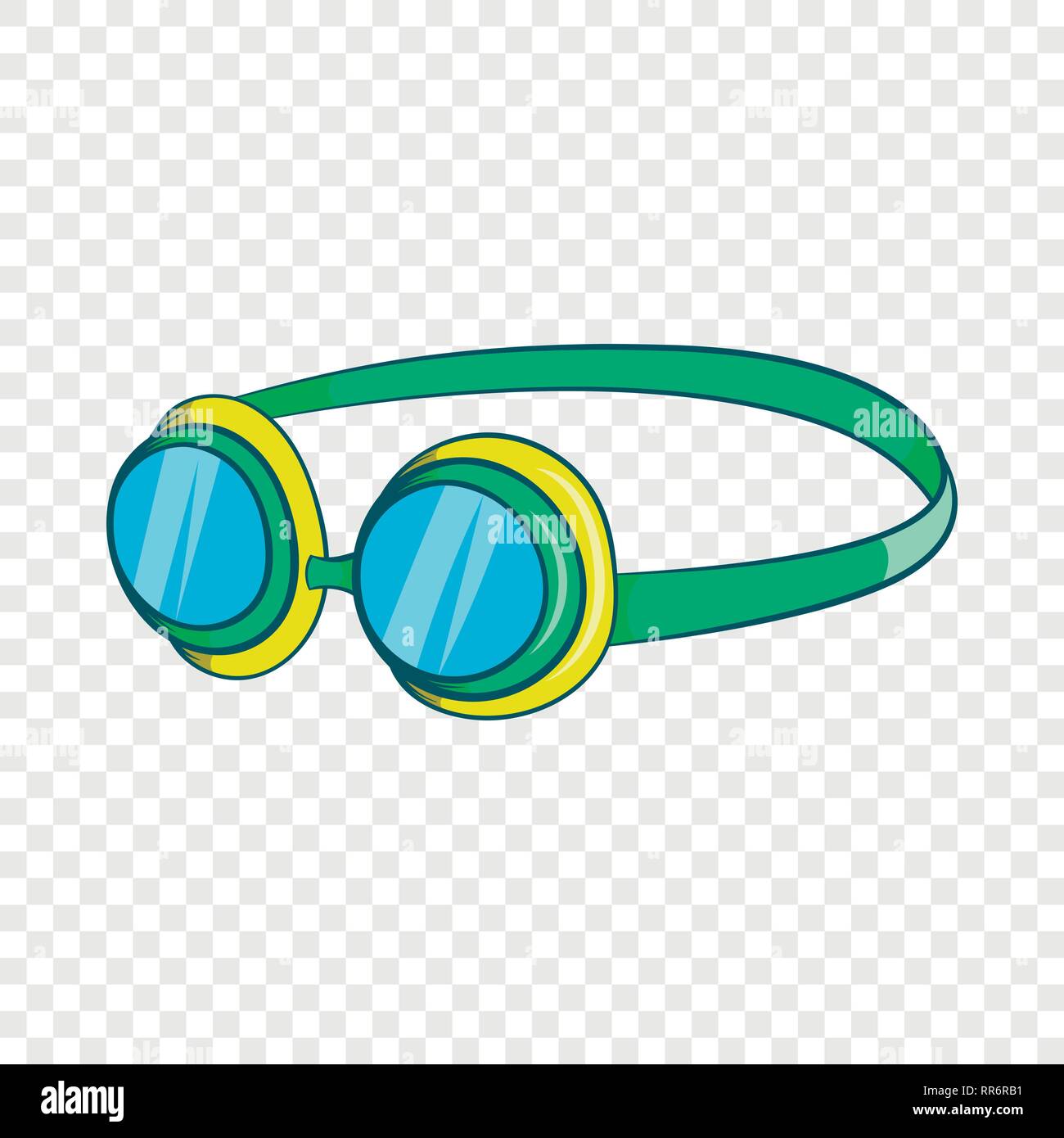 Goggles icon, cartoon style Stock Vector Image & Art - Alamy