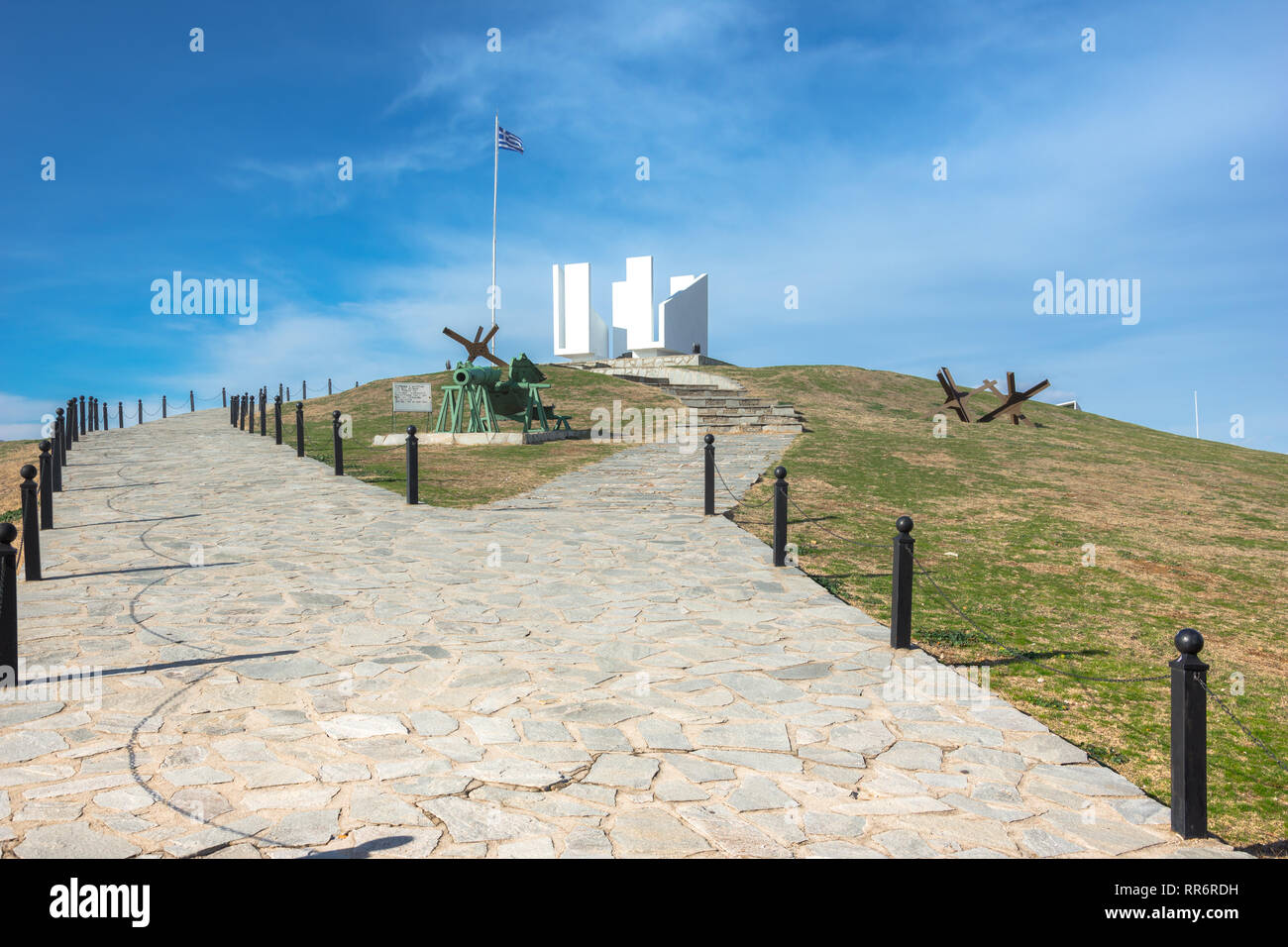 Roupel fortress in Greek Buglarian borders, monument of second world ...