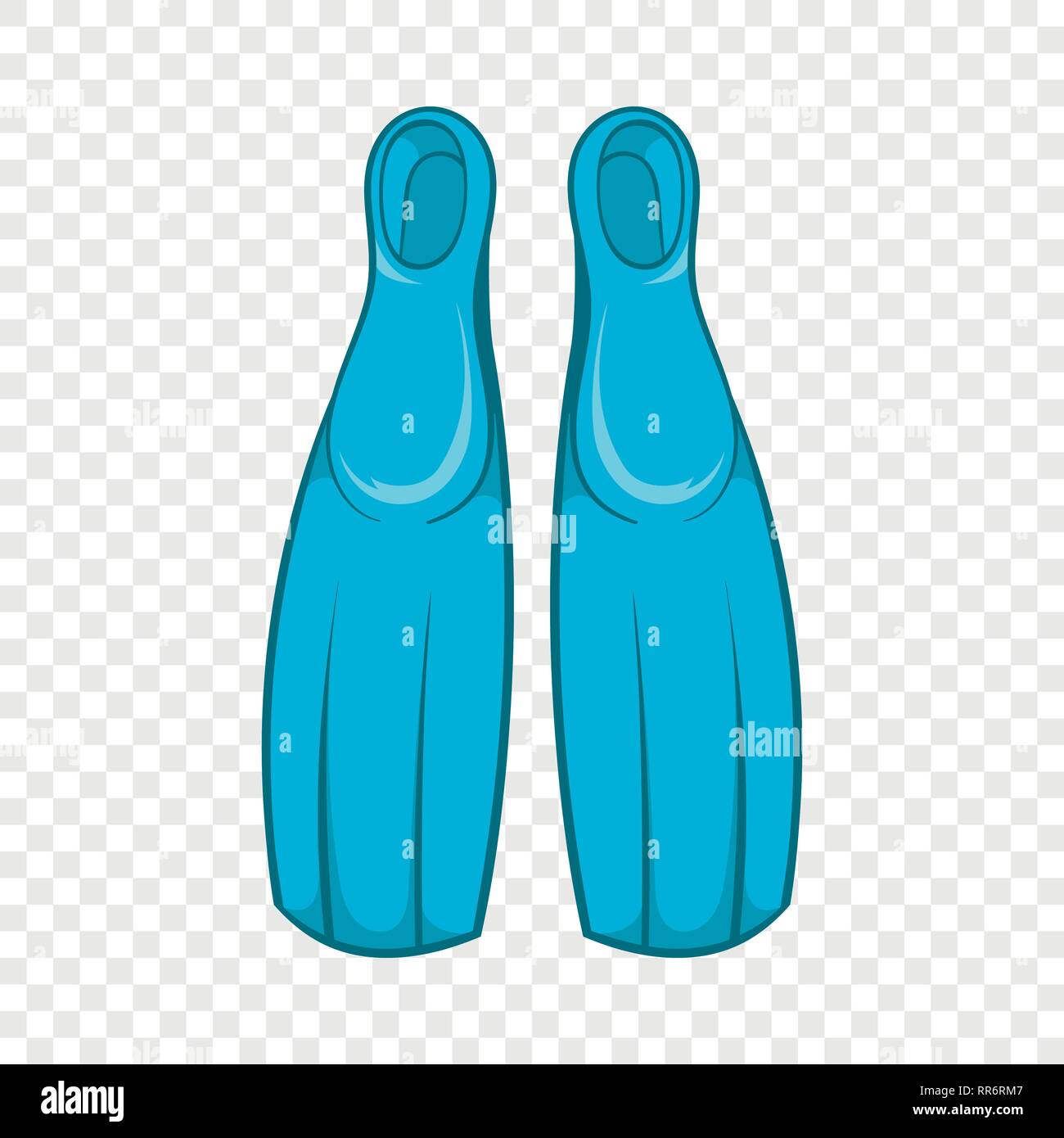 Fins for diving icon, cartoon style Stock Vector Image & Art - Alamy