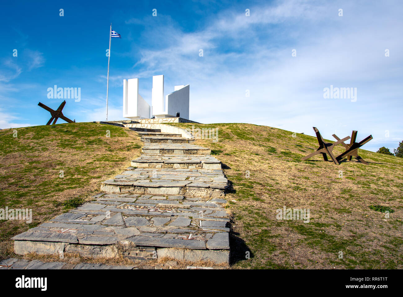 Roupel fortress in Greek Buglarian borders, monument of second world ...