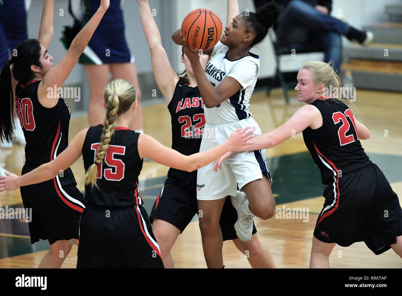 Ladies high jump hi-res stock photography and images - Alamy