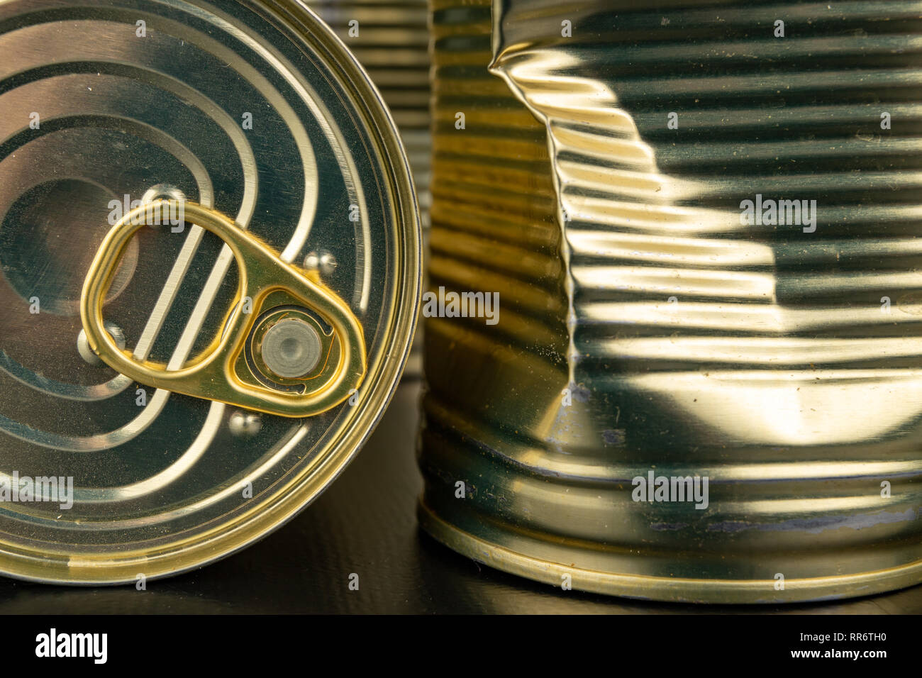 Dented trash can hi-res stock photography and images - Alamy