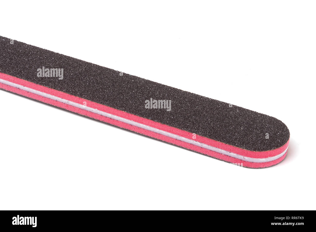 Woman nail polish file Cut Out Stock Images & Pictures - Alamy