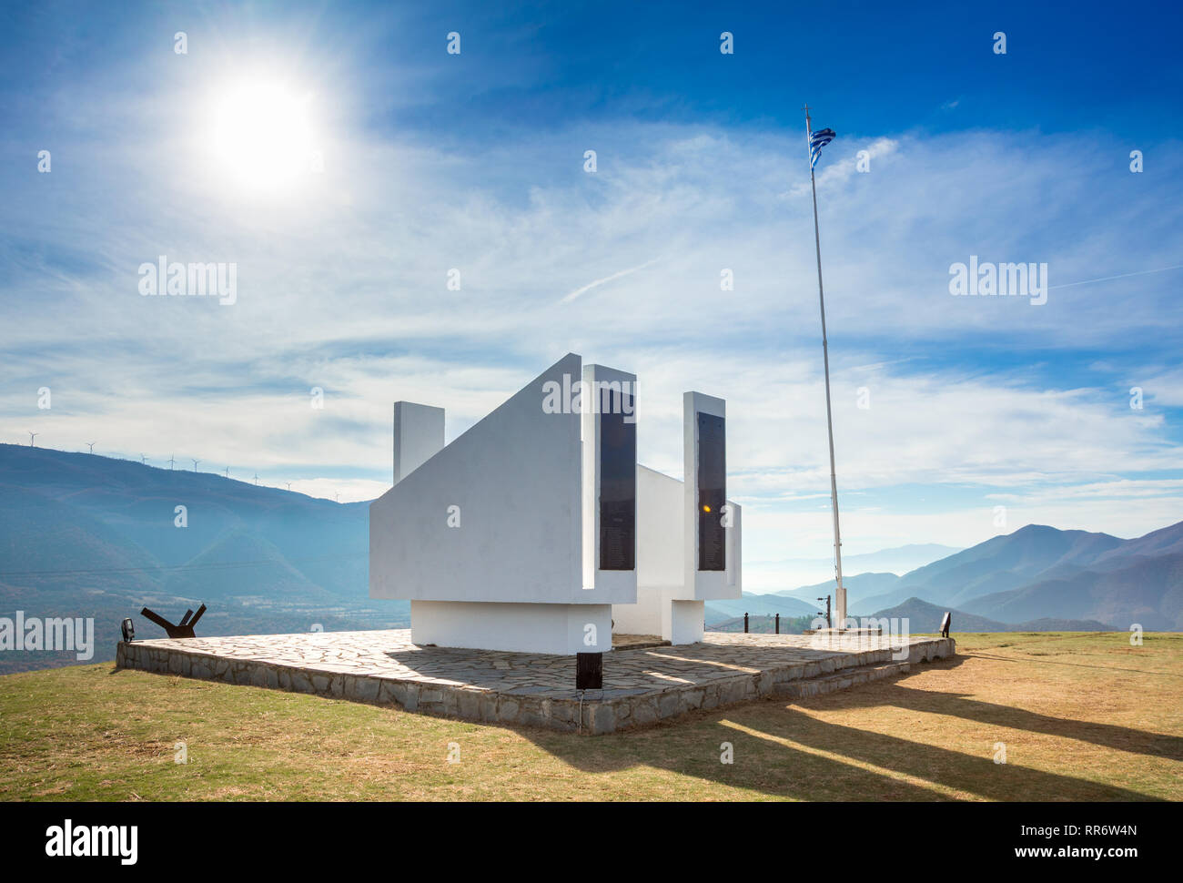 Roupel fortress in Greek Buglarian borders, monument of second world ...