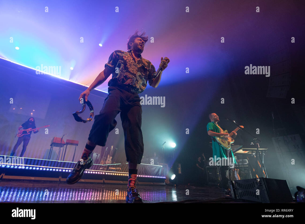 Madison, Wisconsin, USA. 23rd Feb, 2019. PAYAM DOOSTZADEH, SAMEER ...