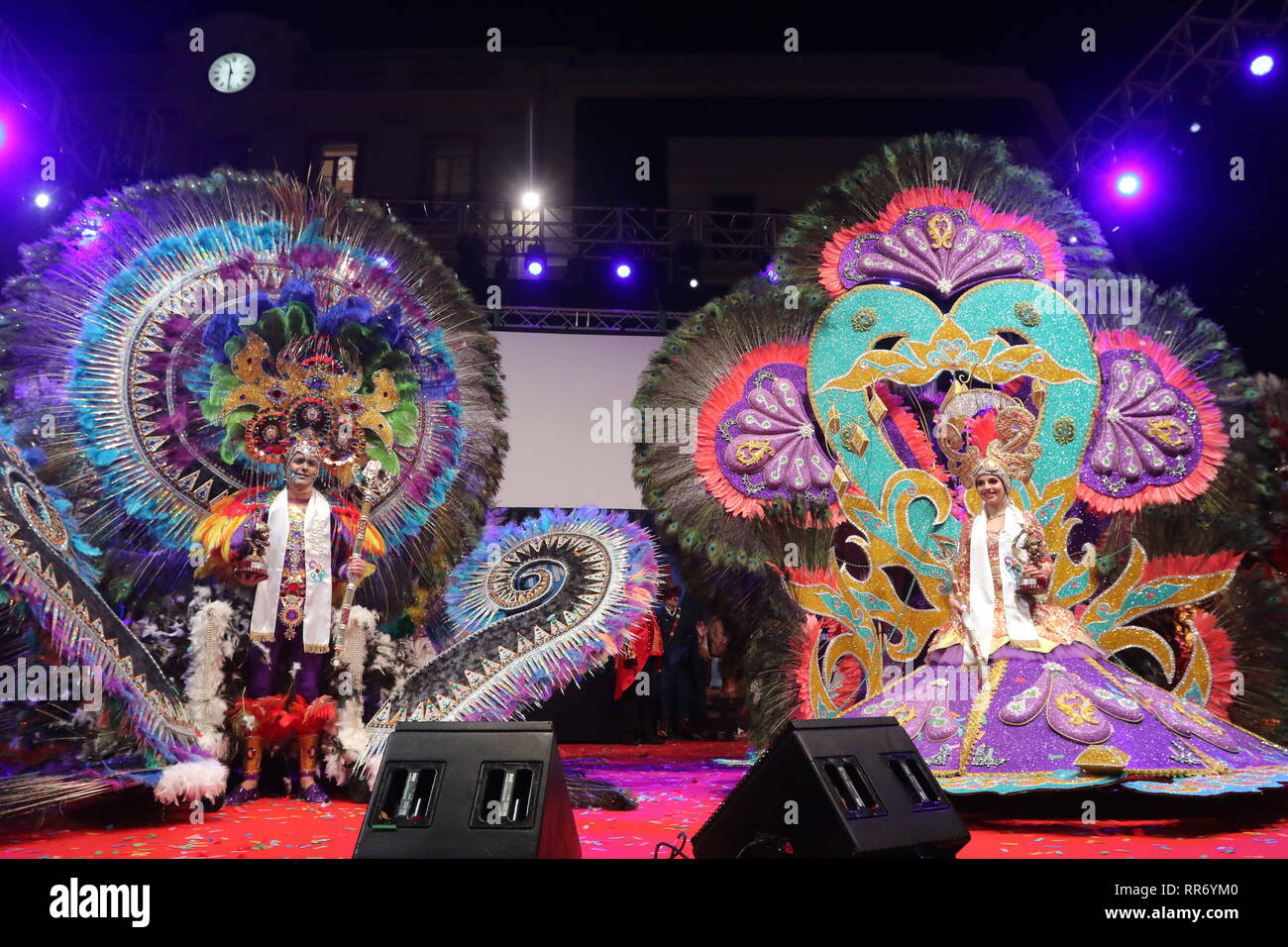 February 24, 2019 - 25 february 2019 (Malaga) The costumes have already ...