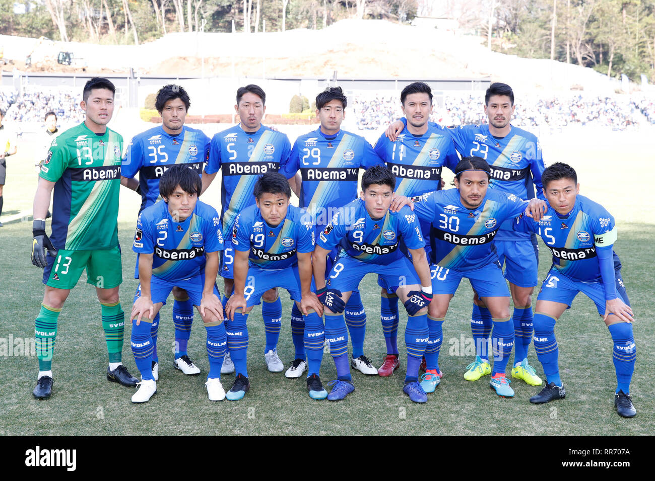 FCFC Machida Zelvia team group line-up. FEBRUARY 24, 2019 - Football ...